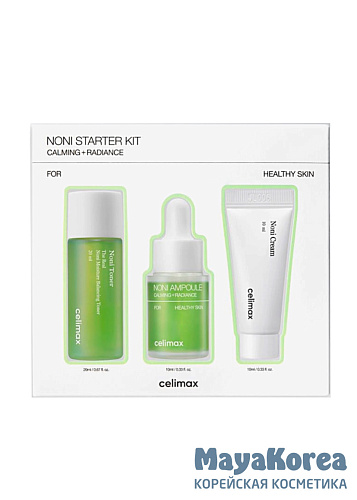 Набор миниатюр восстанавливающий с нони CELIMAX The Real Noni Starter ...